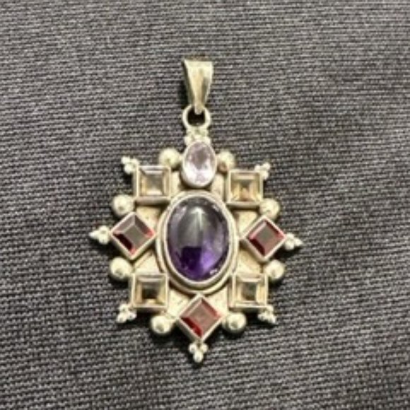 Nicky Butler | Jewelry | Vintage Nicky Butler Multigemstone Pendant ...